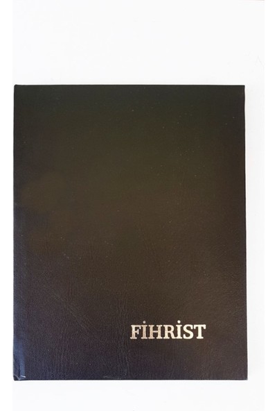 Gürpaş Ticari Fihrist 6'lı 17X24 Cilt Bezli Siyah Gürpaş Ticari Fihrist 6'lı 17X24 Cilt Bezli Siyah