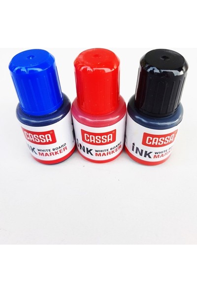 Cassa Beyaz Tahta Kalem Mürekkebi 20ML Mavi Cassa Beyaz Tahta Kalem Mürekkebi 20ML Mavi