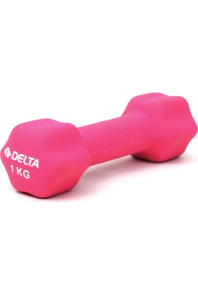 Delta 1 Kg x 1 Adet Deluxe Neopren Kaplı Fuşya Demir Dambıl Delta 1 Kg x 1 Adet Deluxe Neopren Kaplı Fuşya Demir Dambıl