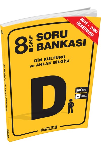 Hız Yayınları 8. Sınıf Din Kültürü ve Ahlak Bilgisi Soru Bankası Hız Yayınları 8. Sınıf Din Kültürü ve Ahlak Bilgisi Soru Bankası