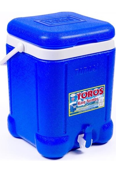 Hak Plastik Toros Kare Termos 20 Litre Musluklu Hak Plastik Toros Kare Termos 20 Litre Musluklu