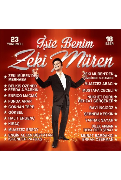 İşte Benim Zeki Müren CD ( 2'Lİ ) İşte Benim Zeki Müren CD ( 2'Lİ )