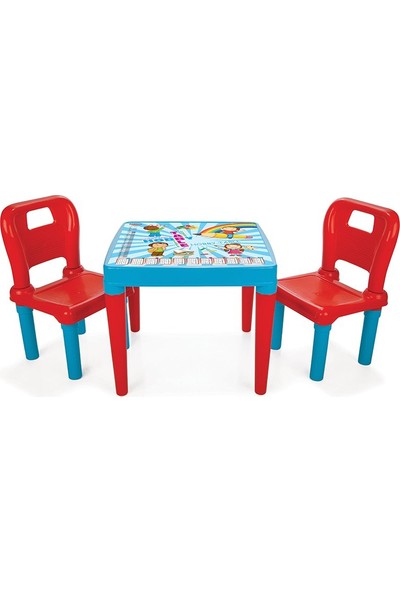 Pilsan Hobby 2’li Oyun ve Aktivite Masası - Mavi Pilsan Hobby 2’li Oyun ve Aktivite Masası - Mavi