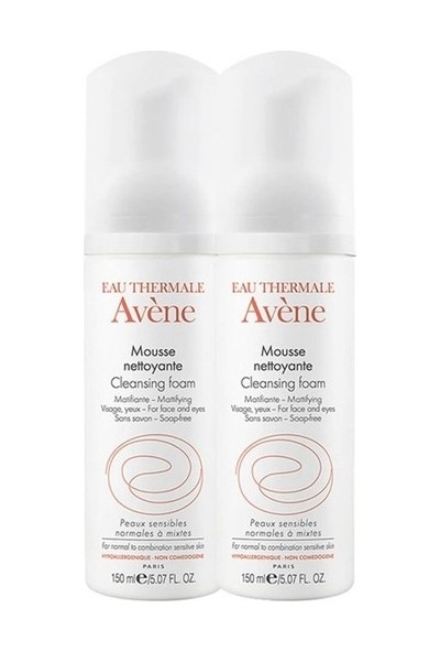 Avene Mousse Nettoyante 2 x 150 ml Set