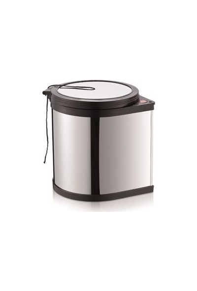 Hemaks Dolap Içi Yuvarlak Çöp Kovası (11 Litre )