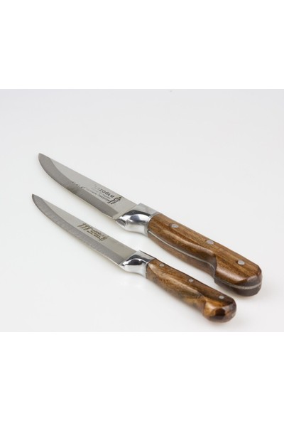 Lazbisa Lazbisa Lazbisa El Yapımı 2 li Bıçak Seti