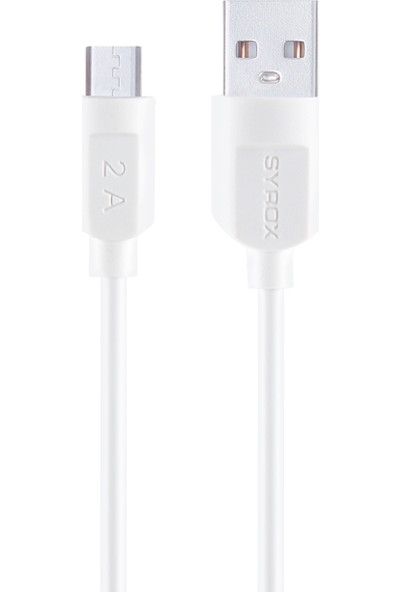 Syrox C70 Micro USB 2.0A Hızlı Şarj ve Data Kablosu