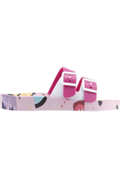 Gezer 11361 Günlük Plaj Havuz Banyo Kız Çocuk Terlik Pembe