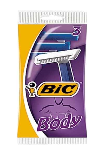 Bıc Banyo Body 3'lü Poşet Tıraş Bıçağı Bıc Banyo Body 3'lü Poşet Tıraş Bıçağı