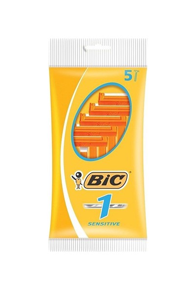 Bıc 1 Sensıtıve 5'li Poşet Tıraş Bıçağı Bıc 1 Sensıtıve 5'li Poşet Tıraş Bıçağı