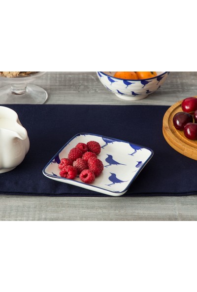 Madame Coco Rêve Bleu Oiseau Kare Tabak