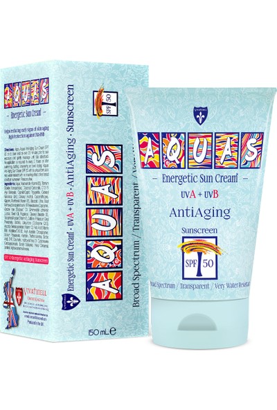 Aquas AntiAging Güneş Kremi Spf 50 150 ml Aquas AntiAging Güneş Kremi Spf 50 150 ml