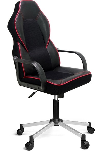 Türksit Lidya Yönetici ve Oyuncu Koltuğu Plastik Kol ve Krom Ayak Yeşil