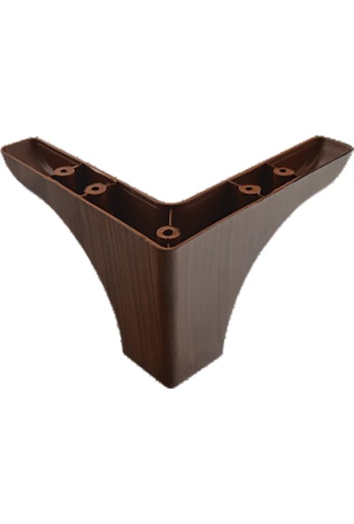 Hemenbak Bellona Mimoza Ayak 10 cm Mimoza Ayak Ceviz 10'lu