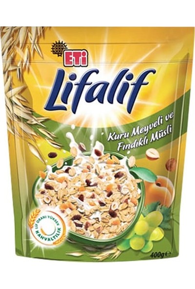 Eti Lifalif Kuru Meyve ve Fındıklı 350 gr