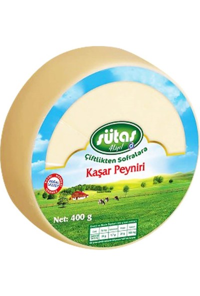 Sütaş Taze Kaşar Peyniri 400 gr