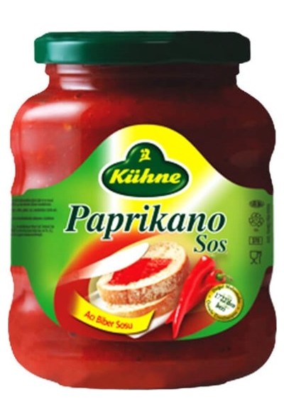 Kühne Paprikano Acı Biber Sosu 350 gr Kühne Paprikano Acı Biber Sosu 350 gr