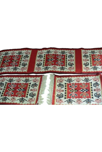 Başaran Tekstil Serme Oto Kılıfı Takımı - Antik Kilim Her Araca Uygun