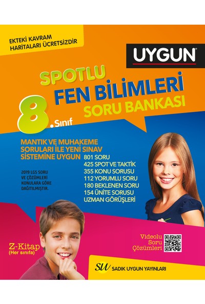 Sadık Uygun Yayınları 8.Sınıf Fen Bilimleri Taktikli Soru Bankası Sadık Uygun Yayınları 8.Sınıf Fen Bilimleri Taktikli Soru Bankası