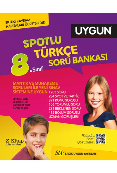 Sadık Uygun Yayınları Türkçe Soru Bankası 8. Sınıf Sadık Uygun Yayınları Türkçe Soru Bankası 8. Sınıf