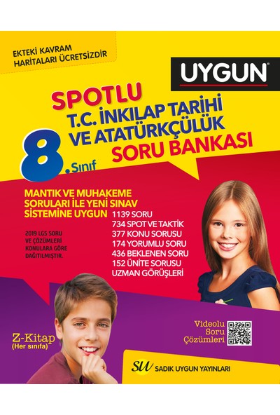 Sadık Uygun Yayınları 8.Sınıf İnkılap Tarihi Ve Atatürkçülük Taktikli Soru Bankası Sadık Uygun Yayınları 8.Sınıf İnkılap Tarihi Ve Atatürkçülük Taktikli Soru Bankası