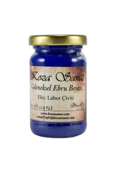 Koza Geleneksel Ebru Boyası 105 Cc. Pigment Ekonomik Lahor Çiviti Koza Geleneksel Ebru Boyası 105 Cc. Pigment Ekonomik Lahor Çiviti
