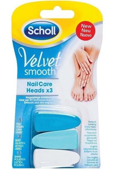 Scholl Elektronik Tırnak Bakım Seti Yedek Scholl Elektronik Tırnak Bakım Seti Yedek