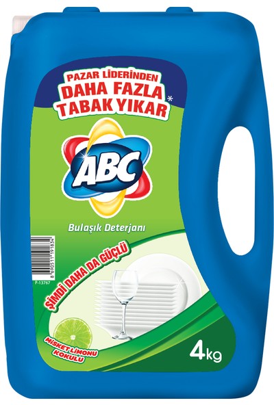 Abc Bulaşık Deterjanı Misket Limon 4 Lt