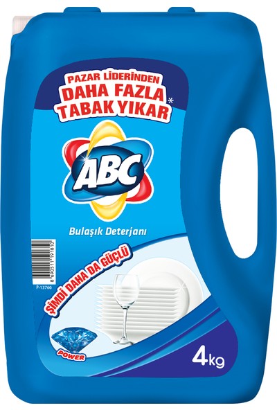 Abc Bulaşık Deterjanı Power 4 Lt
