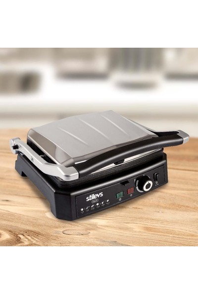 Stilevs Tostx Izgara ve Tost Makinesi Inox Stilevs Tostx Izgara ve Tost Makinesi Inox