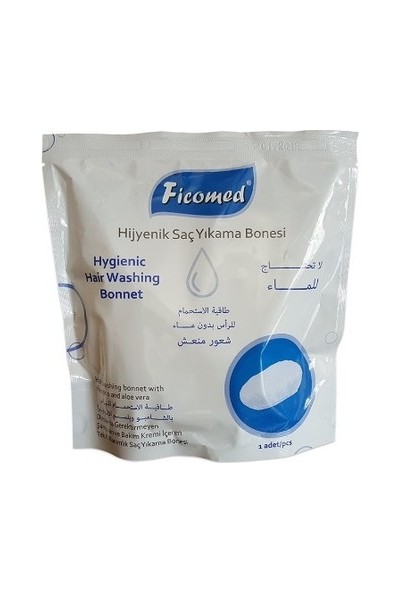 Ficomed Hijyenik Saç Yıkama Bonesi Tekli
