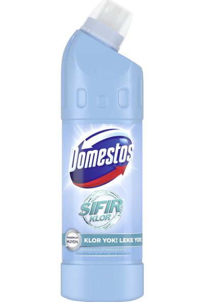 Domestos Sıfır Klor Çamaşır Suyu Okyanus Esintisi 675 ml Domestos Sıfır Klor Çamaşır Suyu Okyanus Esintisi 675 ml