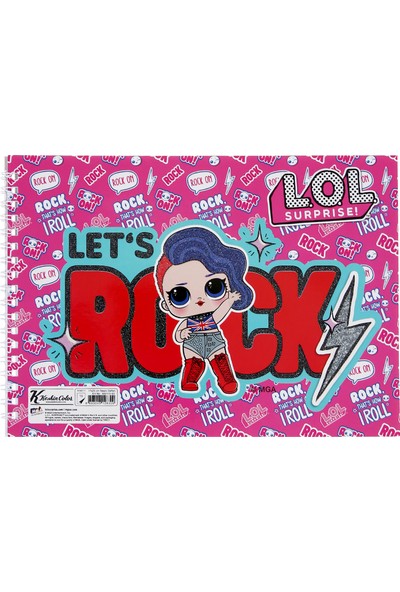 Keskin Color L.O.L. 17*25 15 Yaprak Resim Defteri