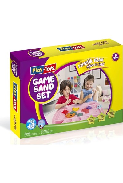 Play Toys Kinetik Kum Eğlence Seti 9 Parça Play Toys Kinetik Kum Eğlence Seti 9 Parça