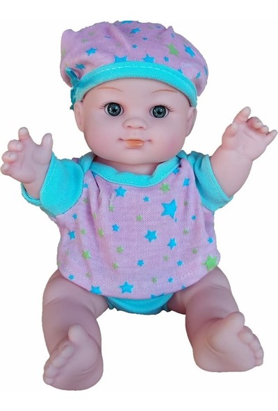 Oturan Sesli Şirin Bebek