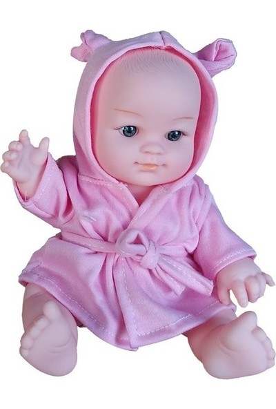 Oturan Sesli Bornozlu Bebek Oturan Sesli Bornozlu Bebek