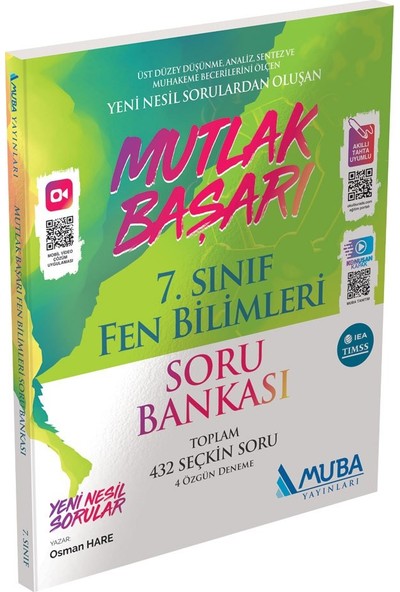 Muba Yayınları Mutlak Başarı 7. Sınıf Fen Bilimleri Soru Bankası Muba Yayınları Mutlak Başarı 7. Sınıf Fen Bilimleri Soru Bankası