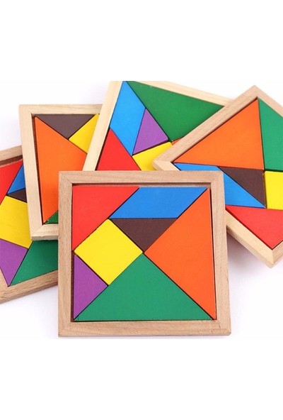Tangram Ahşap Oyuncak Tangram Ahşap Oyuncak