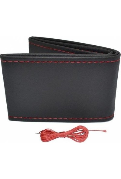 Otokuzey Mazda 323 Dikme Direksiyon Kılıfı Soft Kırmızı Otokuzey Mazda 323 Dikme Direksiyon Kılıfı Soft Kırmızı