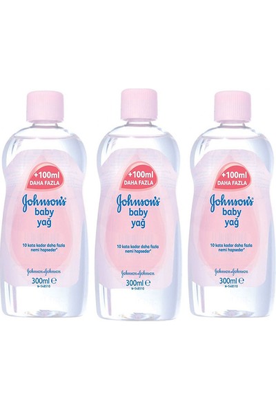 Johnson's Baby Nemlendirici Bebek Yağı Pembe 300 ml 3 Lü Paket Johnson's Baby Nemlendirici Bebek Yağı Pembe 300 ml 3 Lü Paket