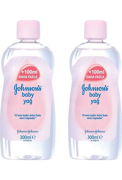 Johnson's Baby Nemlendirici Bebek Yağı Pembe 300 ml 2 Li Paket Johnson's Baby Nemlendirici Bebek Yağı Pembe 300 ml 2 Li Paket