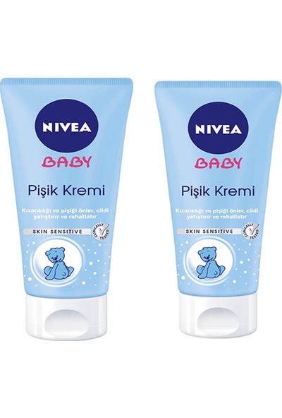 Nivea Bebek Pişik Kremi 100 ml 2 Li Paket Nivea Bebek Pişik Kremi 100 ml 2 Li Paket