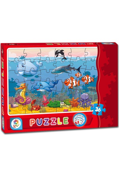 Laço Denizaltı 36 Parça Çocuk Puzzle