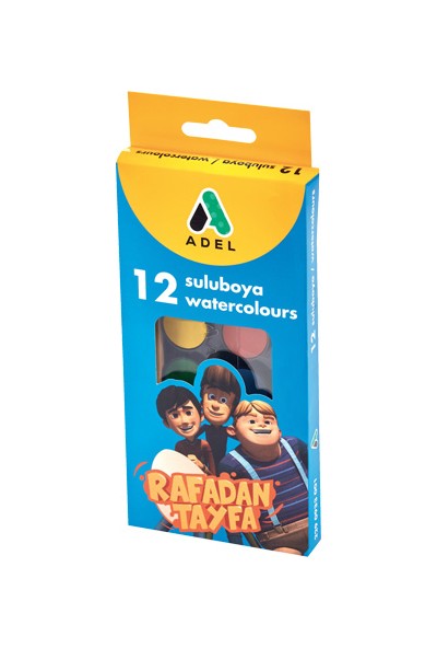 Adel Rafadan Tayfa 12'li 24mm Suluboya Adel Rafadan Tayfa 12'li 24mm Suluboya