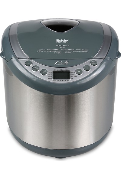 Fakir Pane Deluxe 10 Programlı Paslanmaz Çelik Ekmek Yapma Makinesi Fakir Pane Deluxe 10 Programlı Paslanmaz Çelik Ekmek Yapma Makinesi