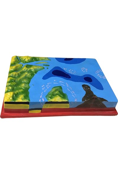 Ece Adaların Oluşumu ve Yapısı Modeli – 50CM x 35CM x 12CM