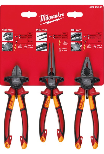 Milwaukee Vde 3 Parça Pense Seti