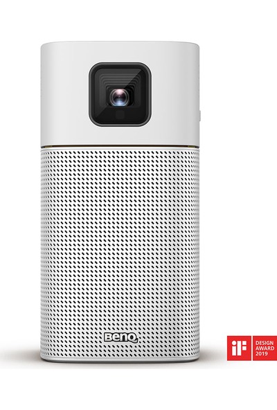 BenQ GV1 200 ANSI lümen 854x480 WVGA Wi-Fi ve Bluetooth Hoparlörlü Mini LED Projeksiyon Cihazı BenQ GV1 200 ANSI lümen 854x480 WVGA Wi-Fi ve Bluetooth Hoparlörlü Mini LED Projeksiyon Cihazı