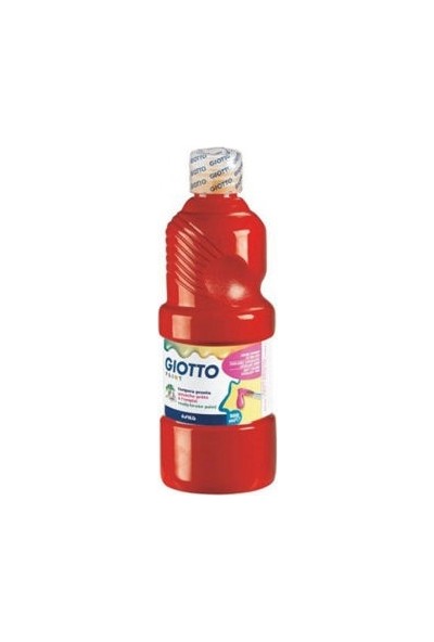 Giotto Tempera Guaj Boya 500 Ml. Kırmızı