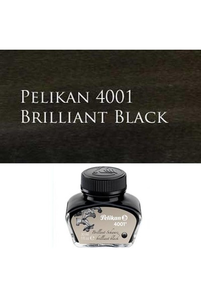 Pelikan 4001 Dolmakalem Mürekkebi 30 Ml. Siyah